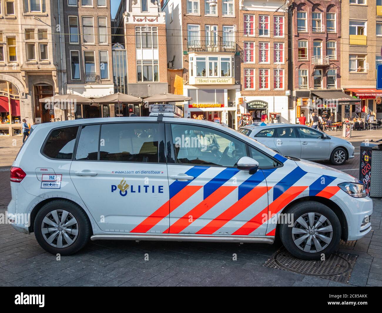 Dutch police car hi-res stock photography and images - Alamy
