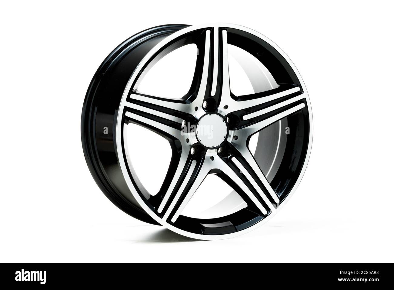 Alloy Wheel Rim isolated on white Stock Photo - Alamy