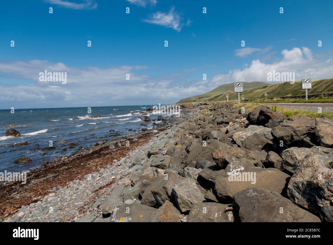 Lendalfoot West Of Scotland Coast Line Stock Photo - Alamy