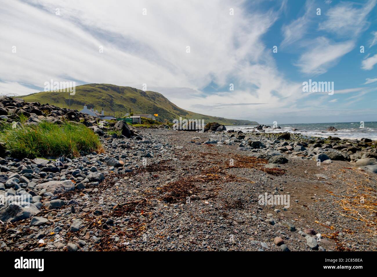 Lendalfoot West Of Scotland Coast Line Stock Photo - Alamy