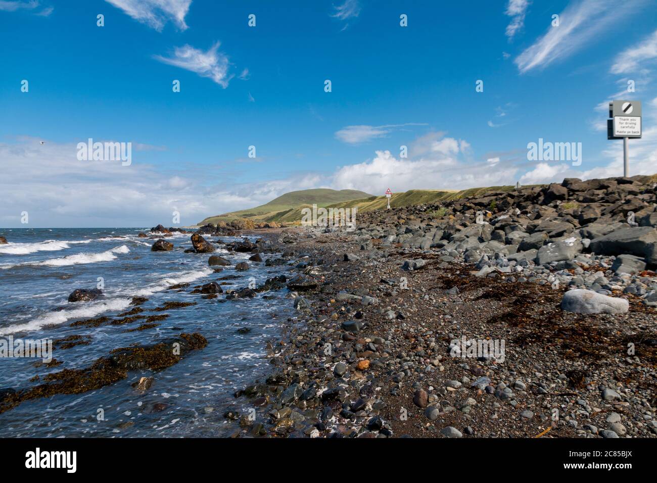 Lendalfoot West Of Scotland Coast Line Stock Photo - Alamy