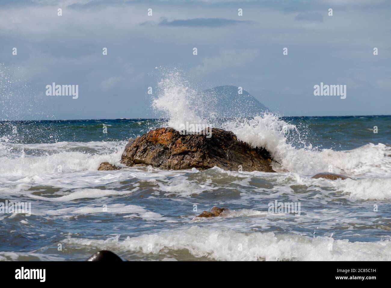 Lendalfoot West Of Scotland Coast Line Stock Photo - Alamy