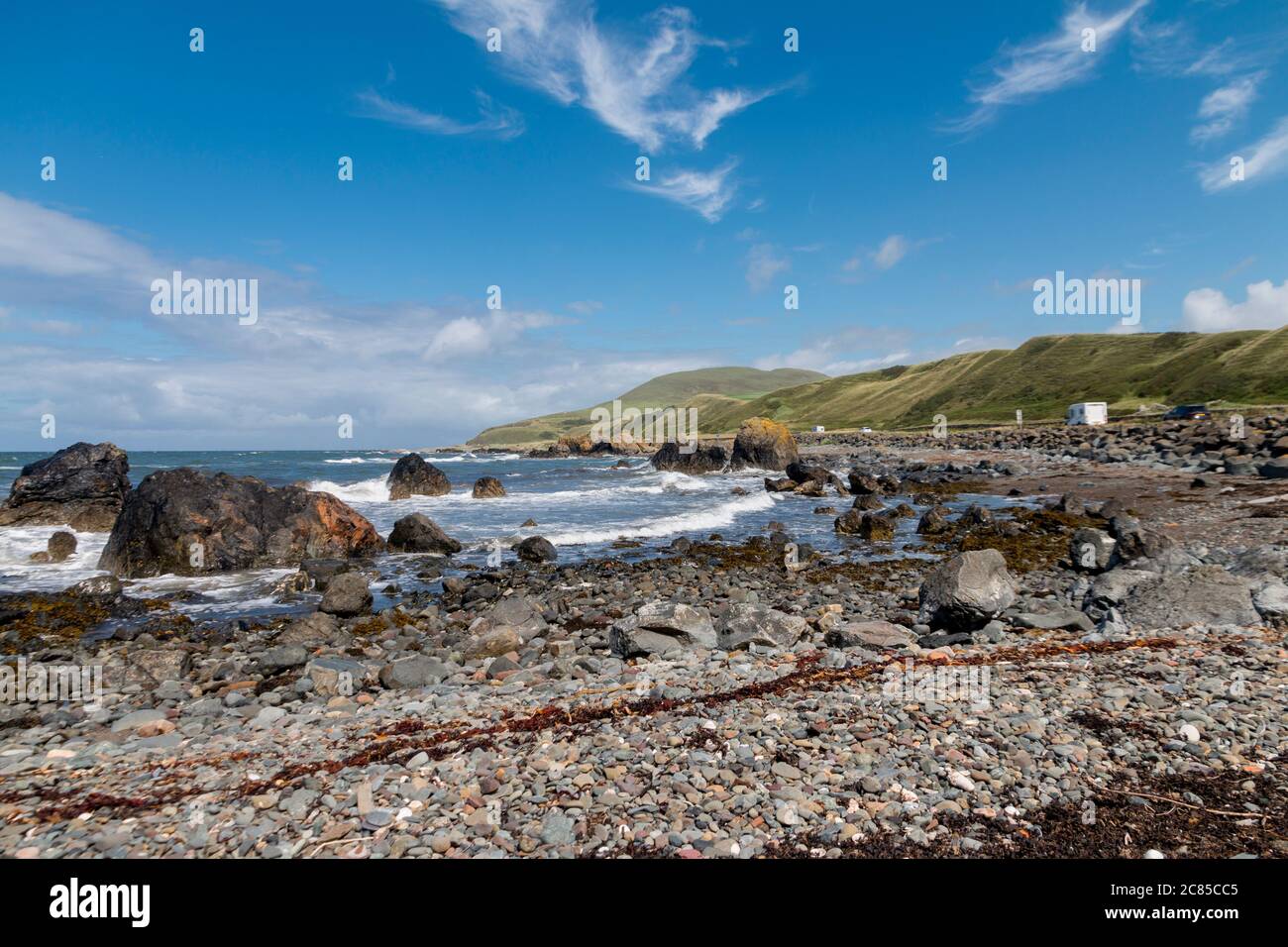 Lendalfoot West Of Scotland Coast Line Stock Photo - Alamy