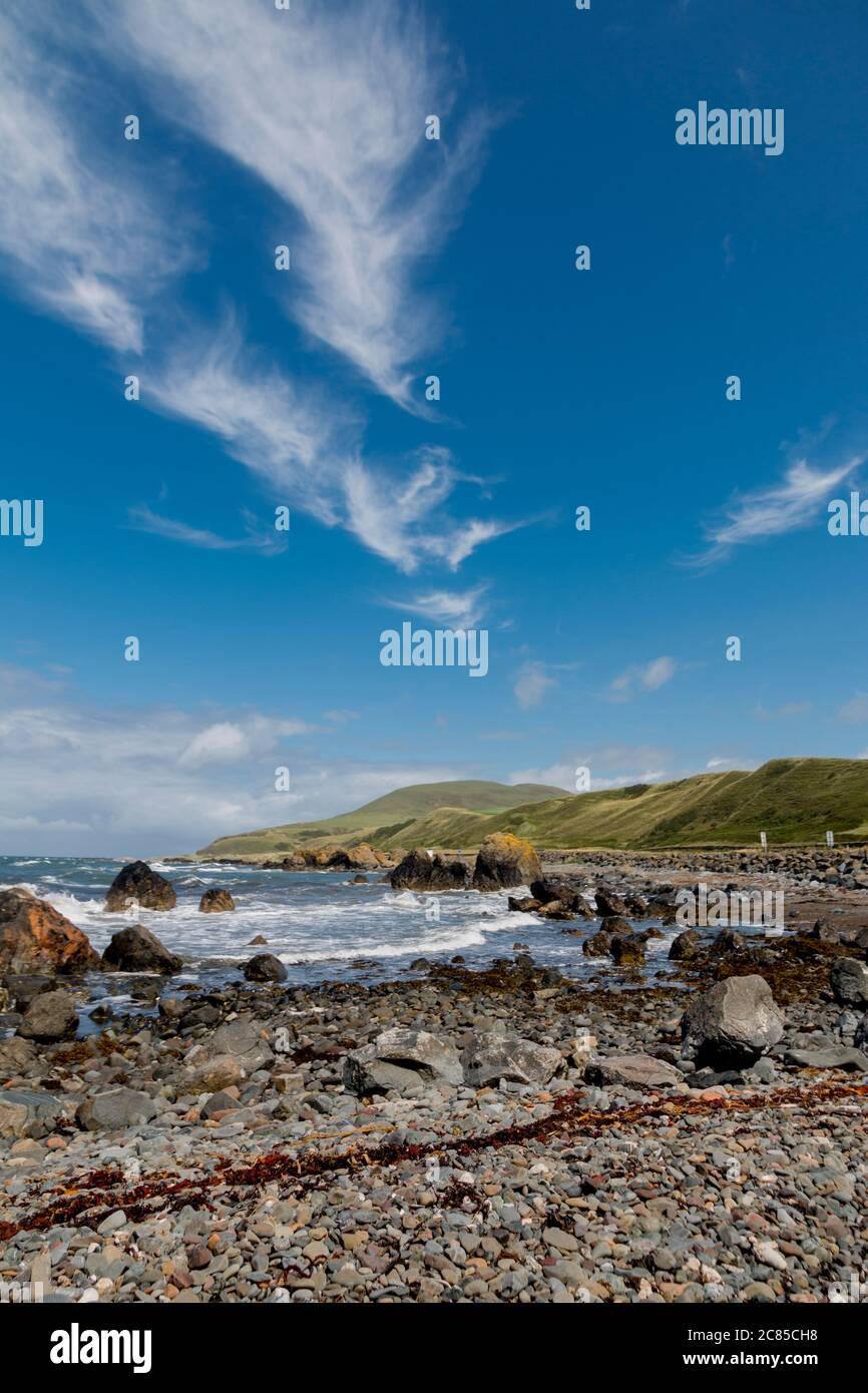 Lendalfoot West Of Scotland Coast Line Stock Photo - Alamy