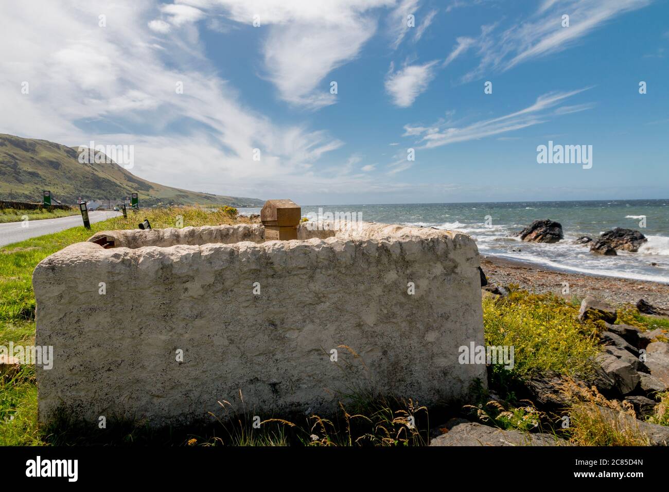 Lendalfoot West Of Scotland Coast Line Stock Photo - Alamy