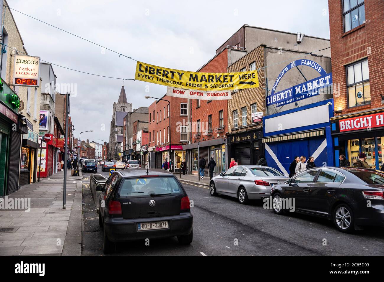 Dublin liberty market hi-res stock photography and images - Alamy