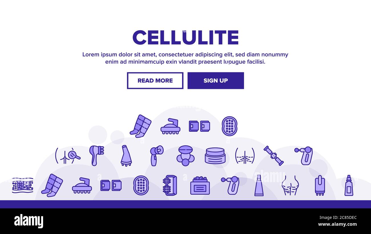 Anti cellulite cream Stock Vector Images - Alamy