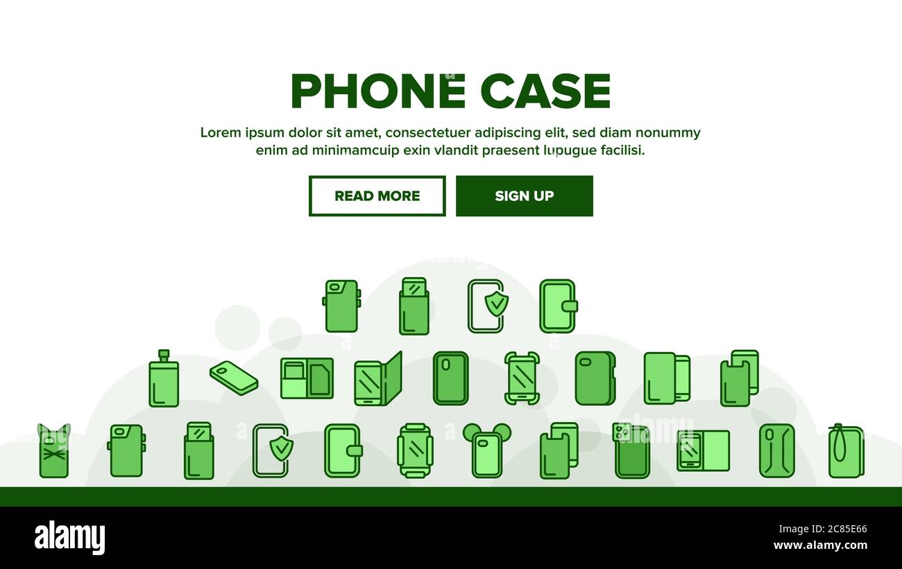 Bumper case background Stock Vector Images - Alamy