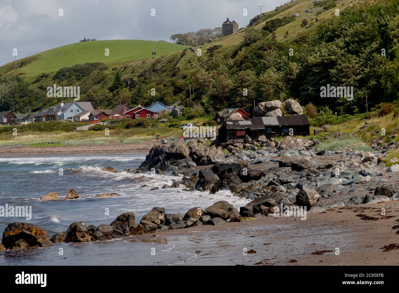 Lendalfoot West Of Scotland Coast Line Stock Photo - Alamy
