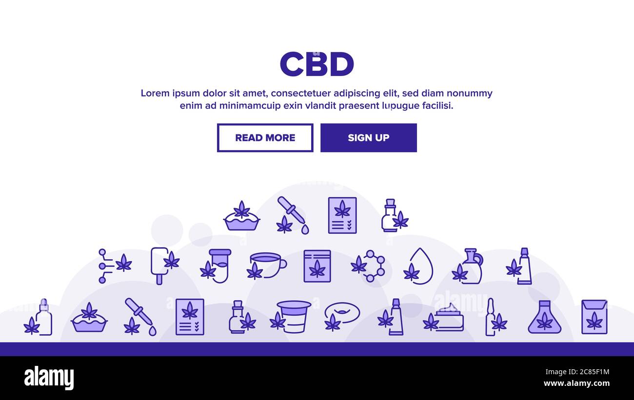 Cannabis ice cream Stock Vector Images - Alamy