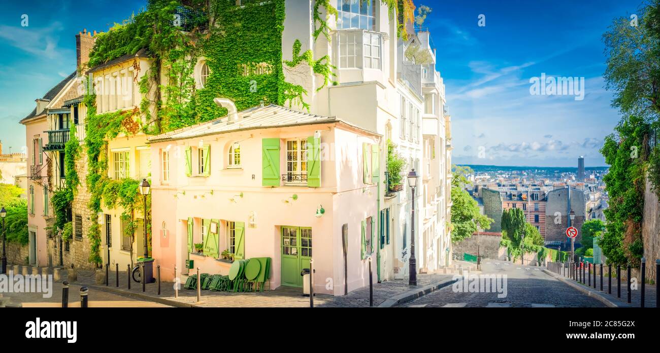 cityscape Mont Matre , Paris, France Stock Photo - Alamy