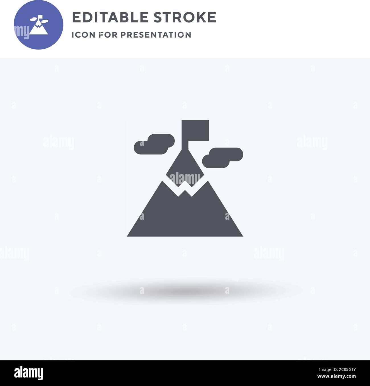 Achievement icon vector, filled flat sign, solid pictogram isolated on ...