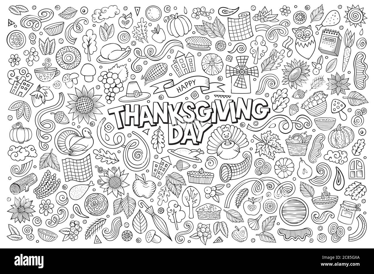 Cartoon apple pie Black and White Stock Photos & Images - Alamy