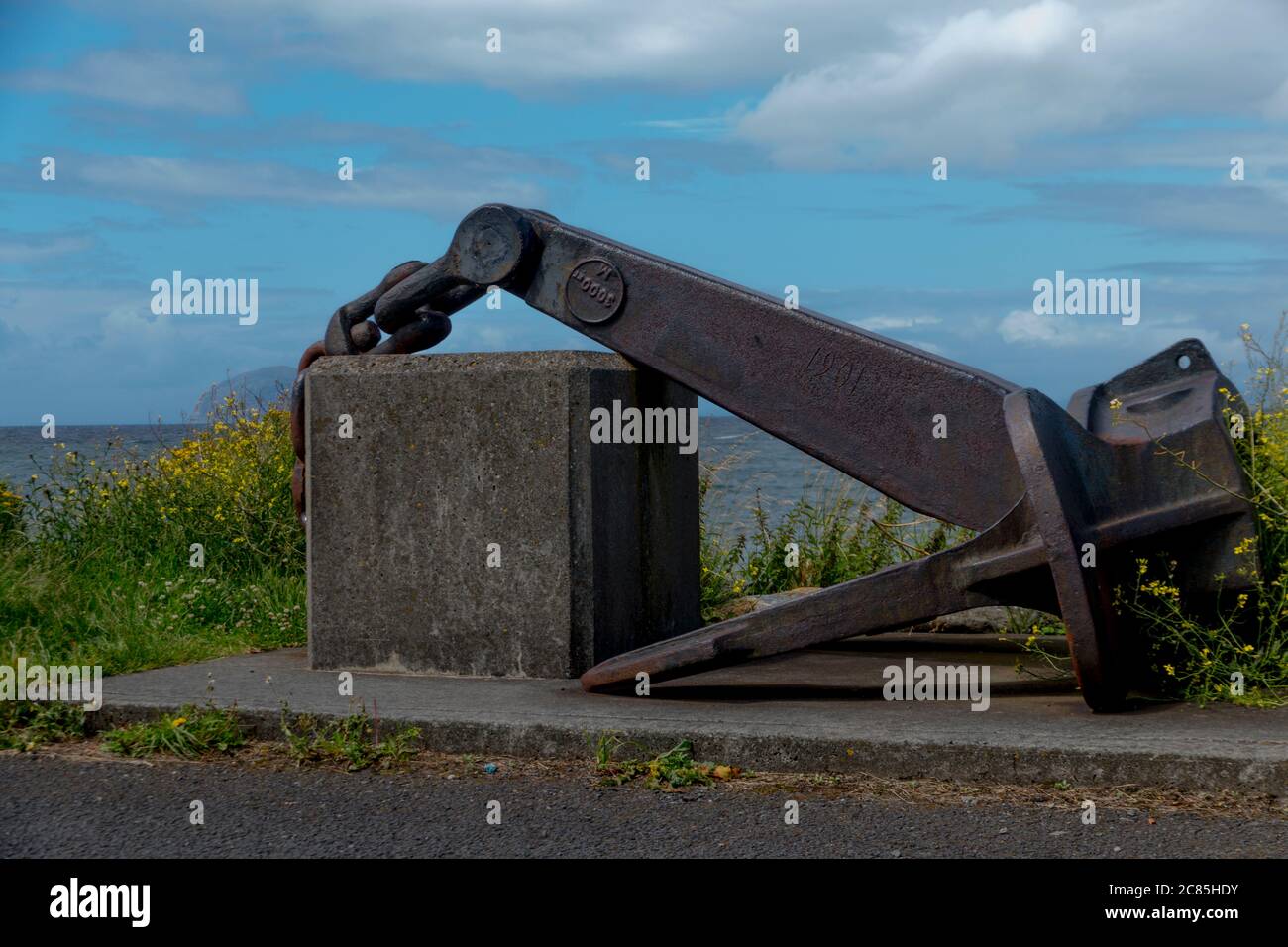Lendalfoot West Of Scotland Coast Line Stock Photo - Alamy
