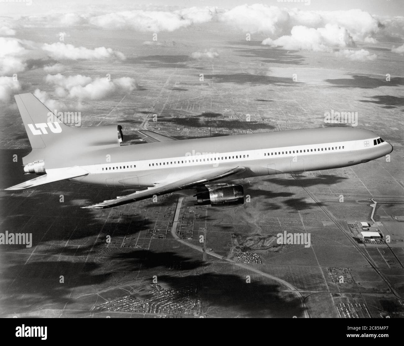 Lockheed L-1011 TriStar commercial transport trijet operated by the ...