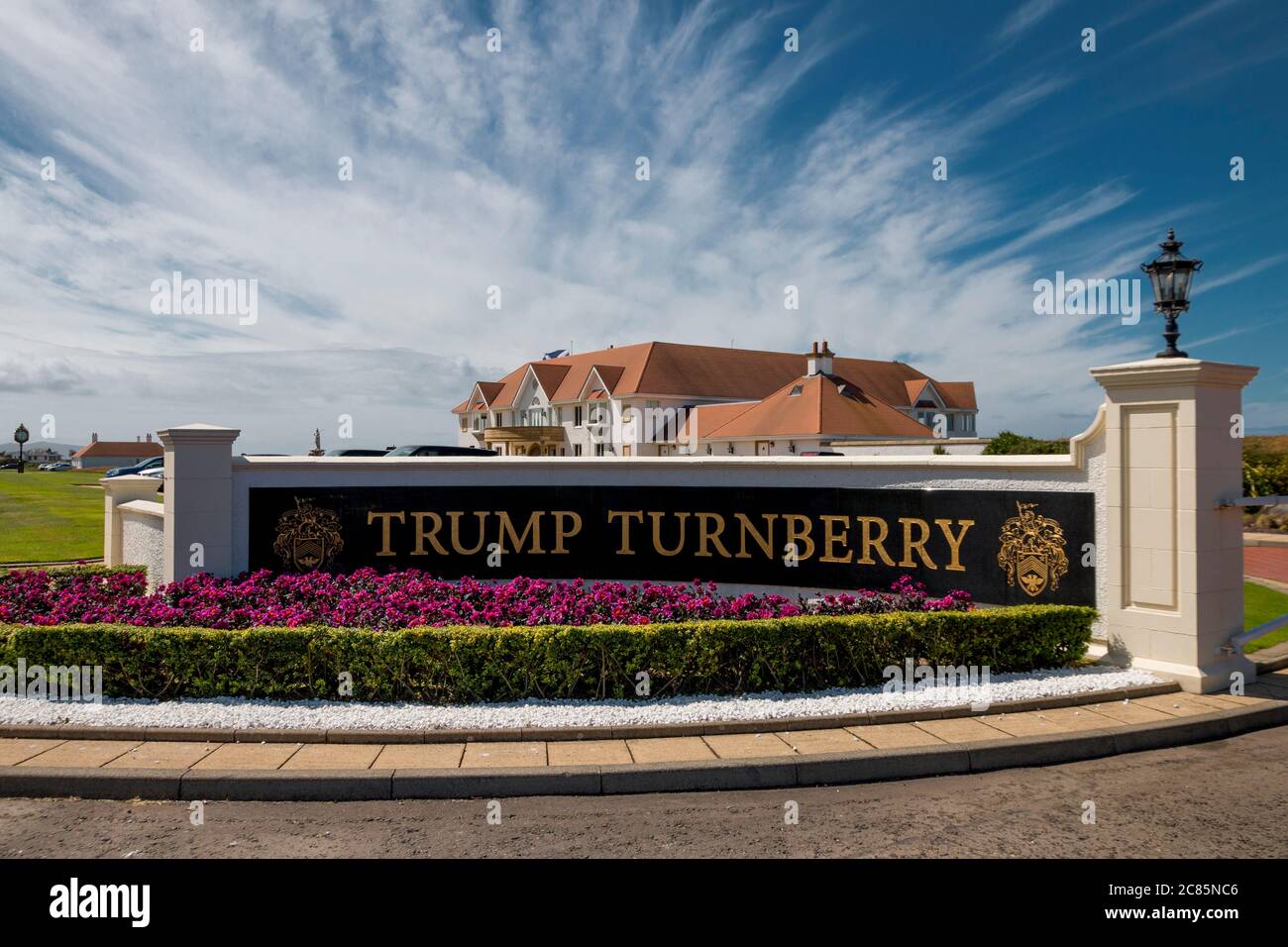 Donald Trump, Turnberry Golf Club Stock Photo - Alamy