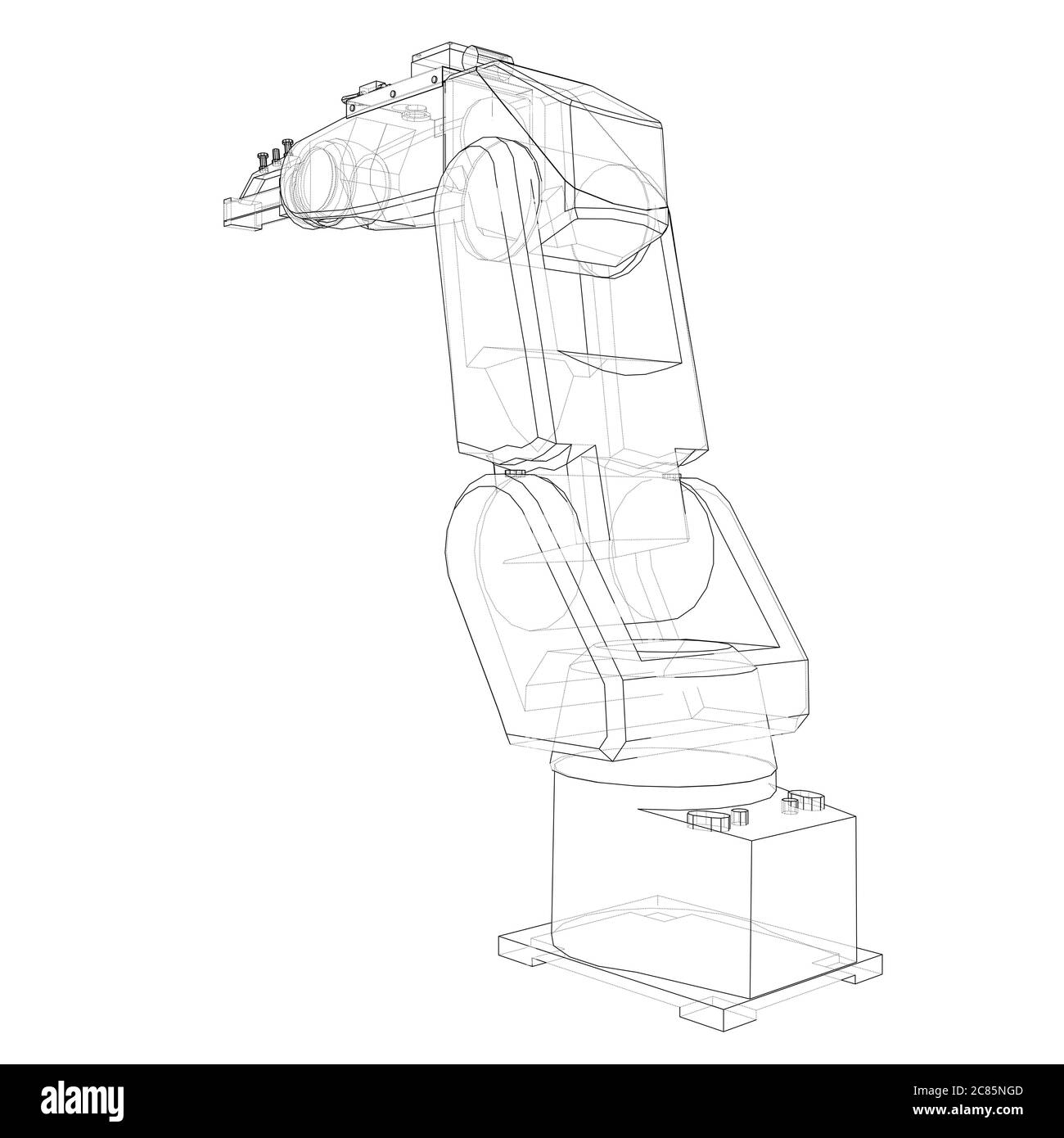 Industrial robot manipulator Stock Photo - Alamy