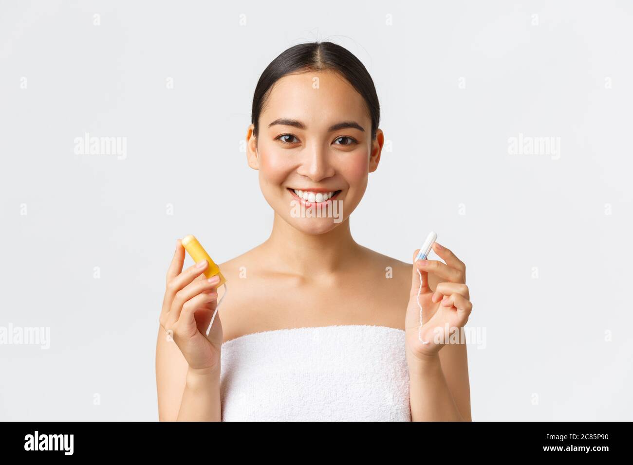 Beauty Personal And Intimate Care Menstrual Hygiene Concept Close Up