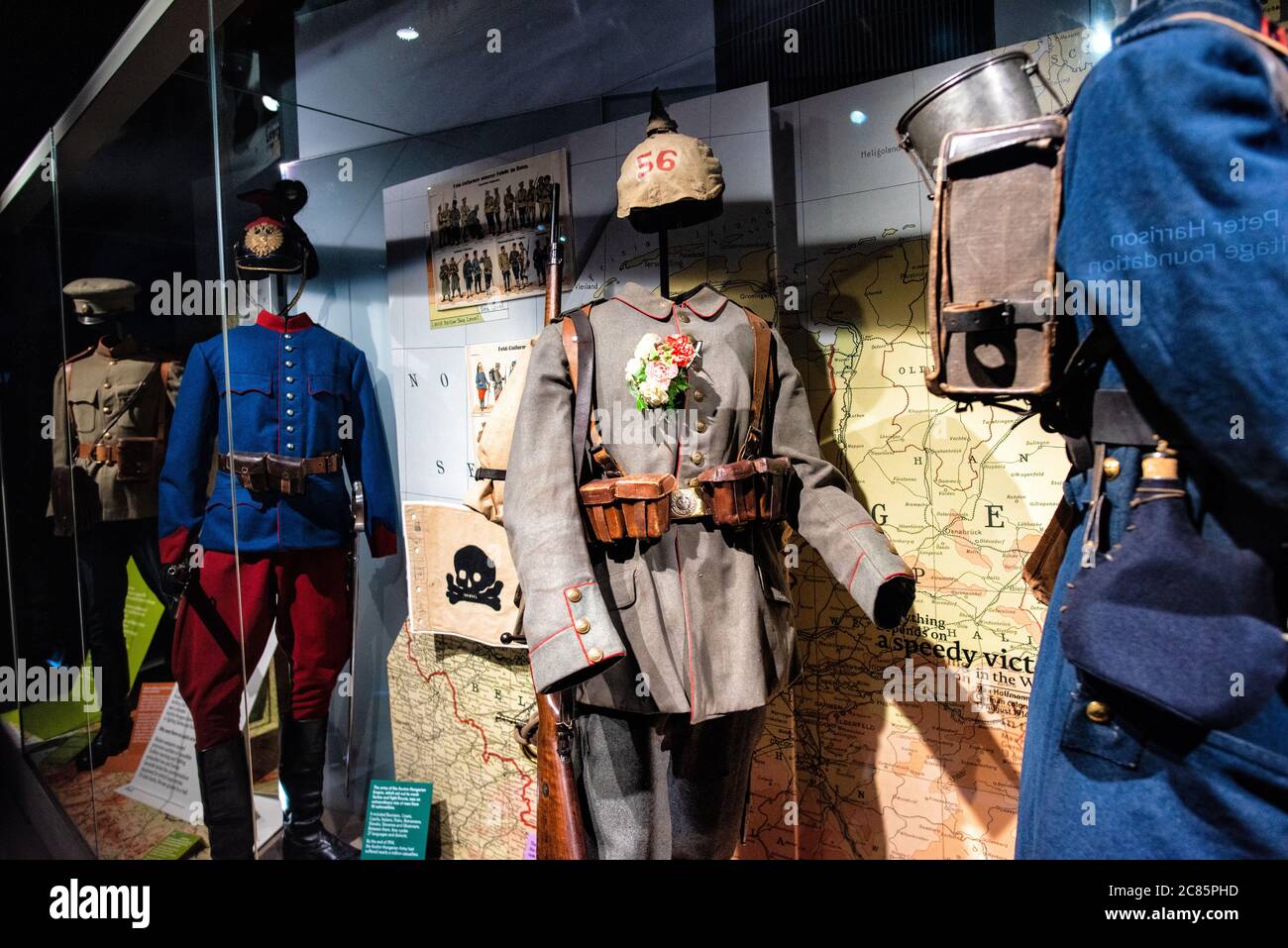 LONDON, United Kingdom — The World War I exhibit at the Imperial War ...
