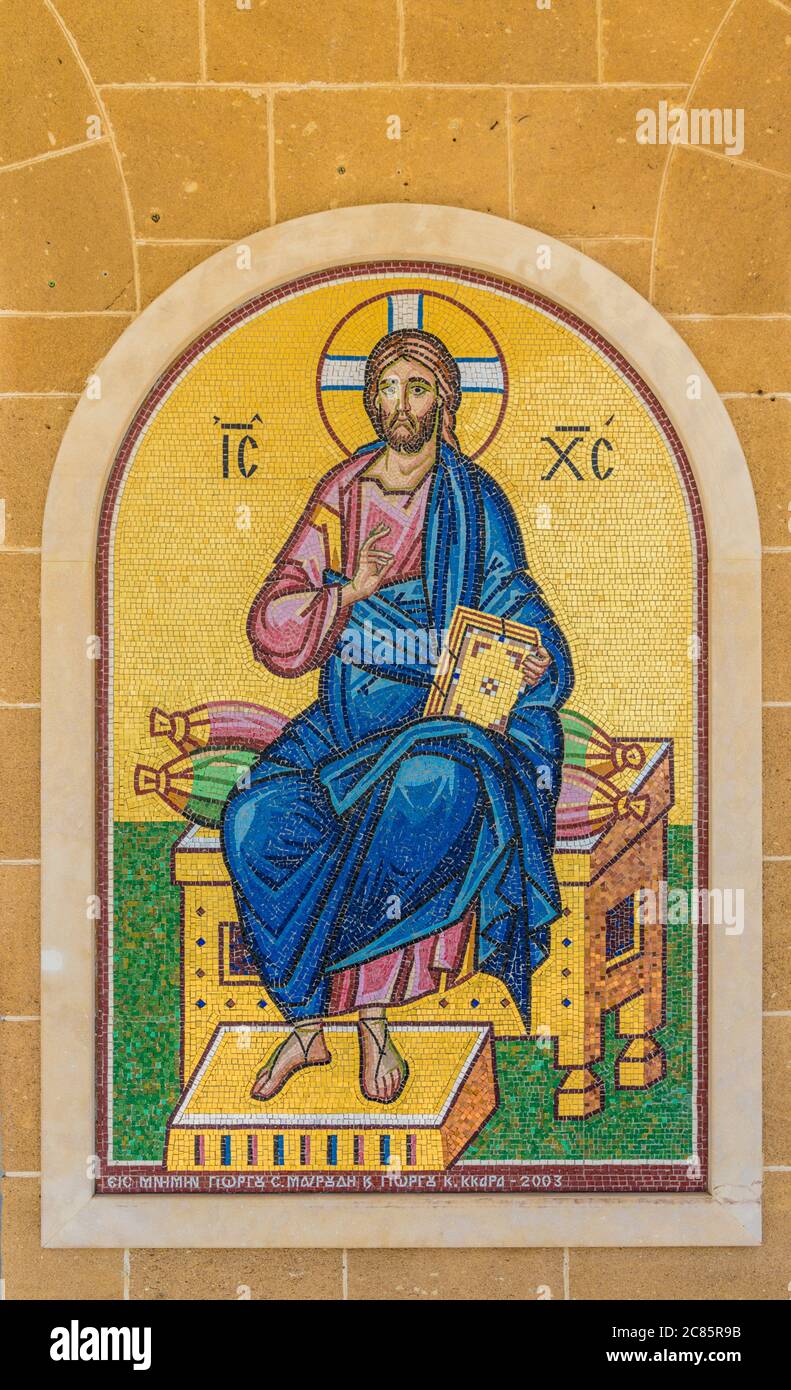 Typical greek orthodox art hi-res stock photography and images - Alamy