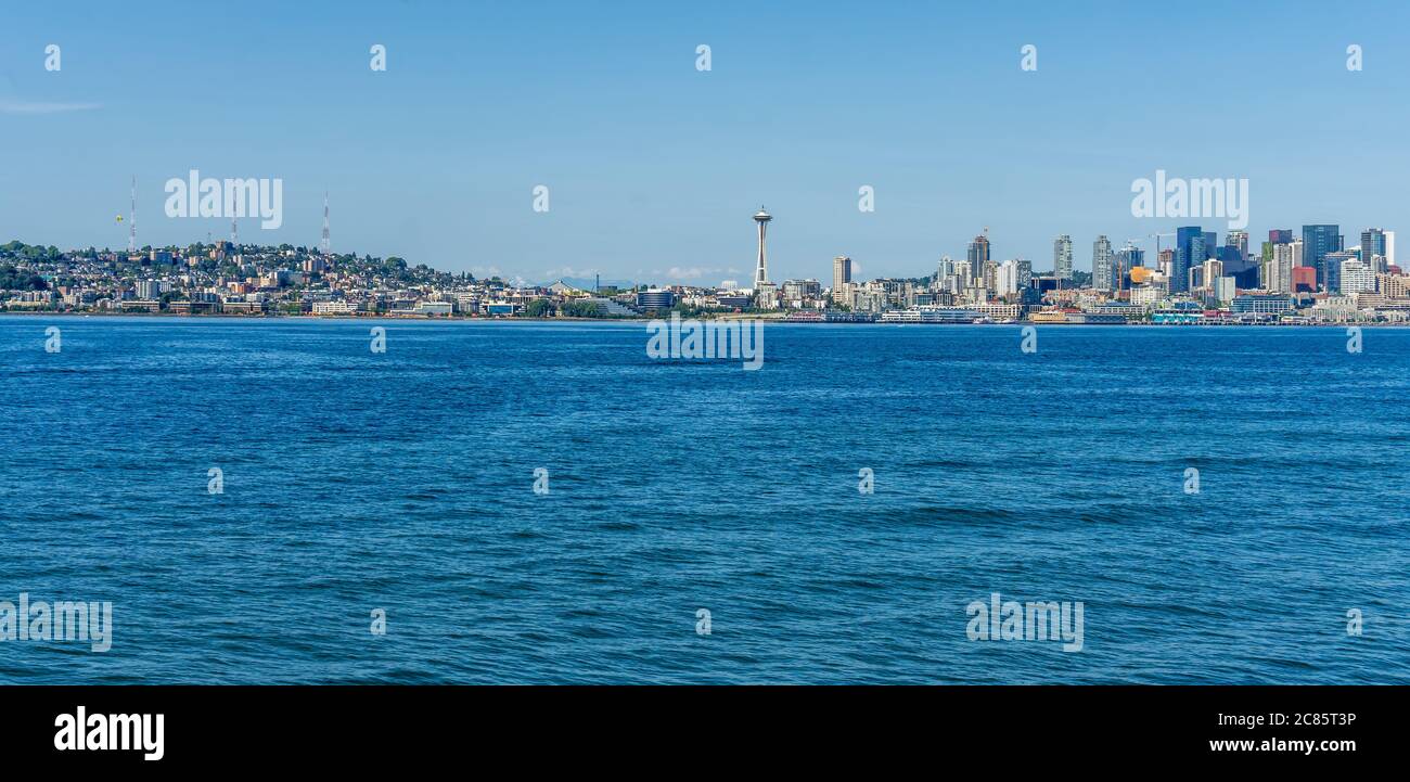 Scenic Queen Anne Hill in Seattle, Washington Stock Photo - Alamy