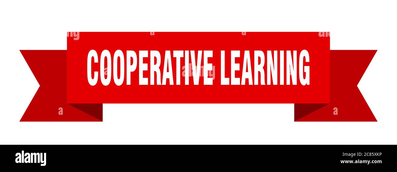 cooperative learning ribbon. cooperative learning paper band banner ...