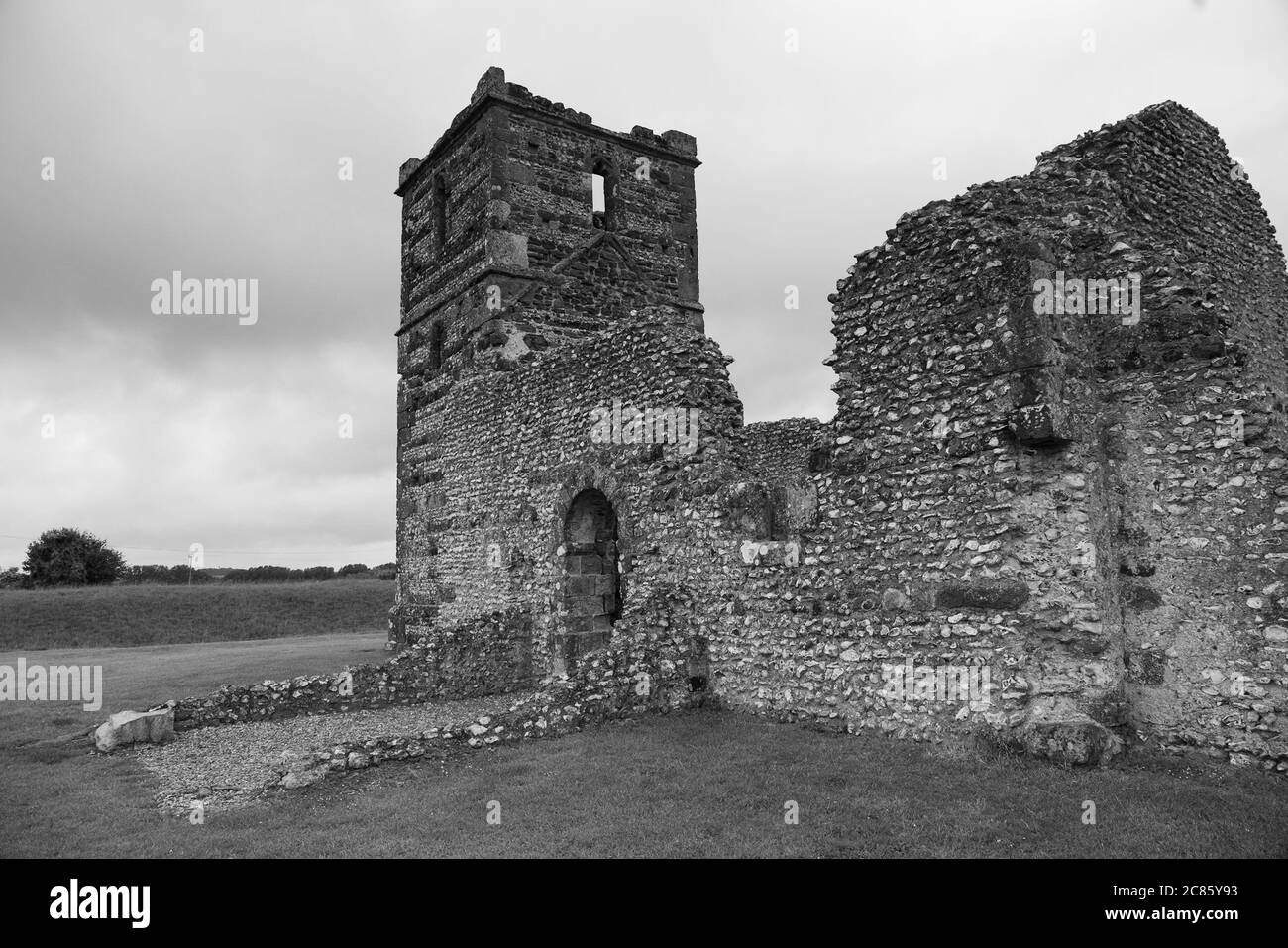 Dorset church Black and White Stock Photos & Images - Alamy