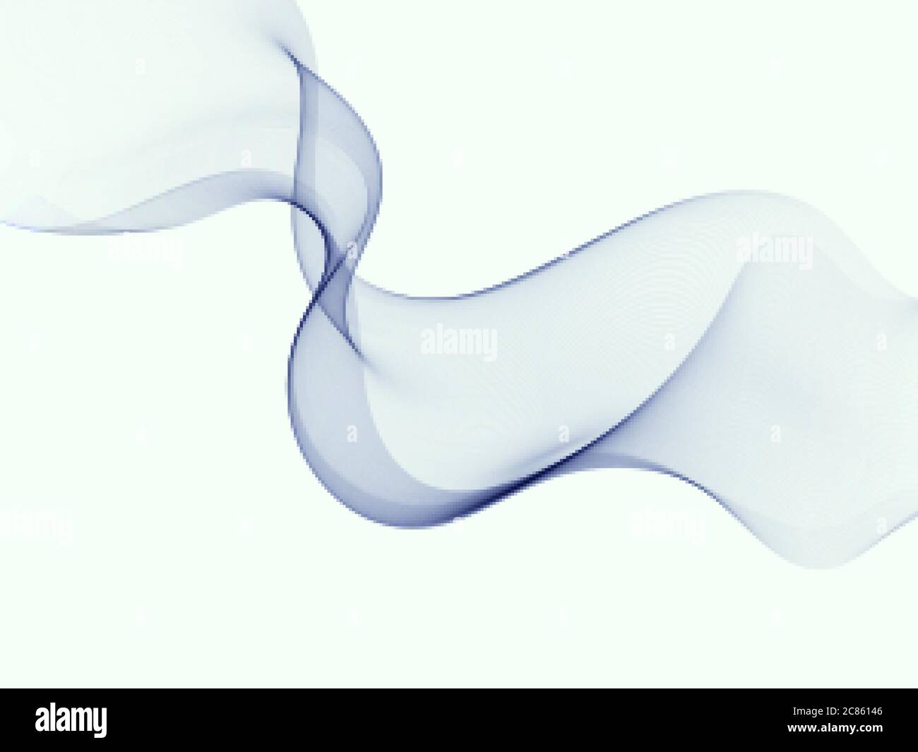 Smooth waves Stock Vector Images - Alamy