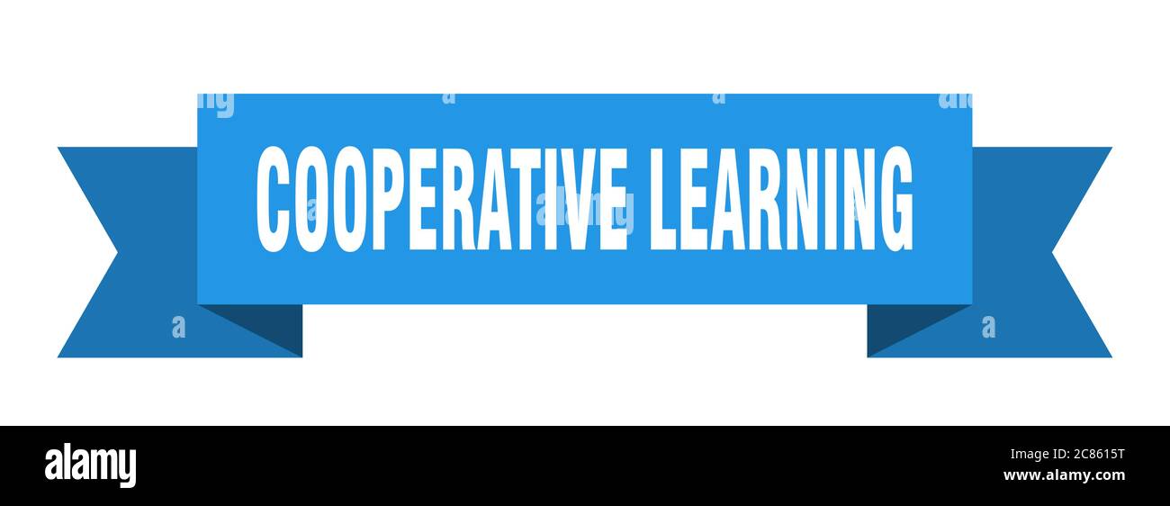 cooperative learning ribbon. cooperative learning paper band banner ...