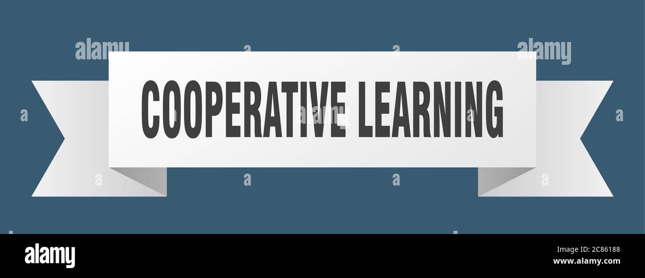 cooperative learning ribbon. cooperative learning paper band banner ...