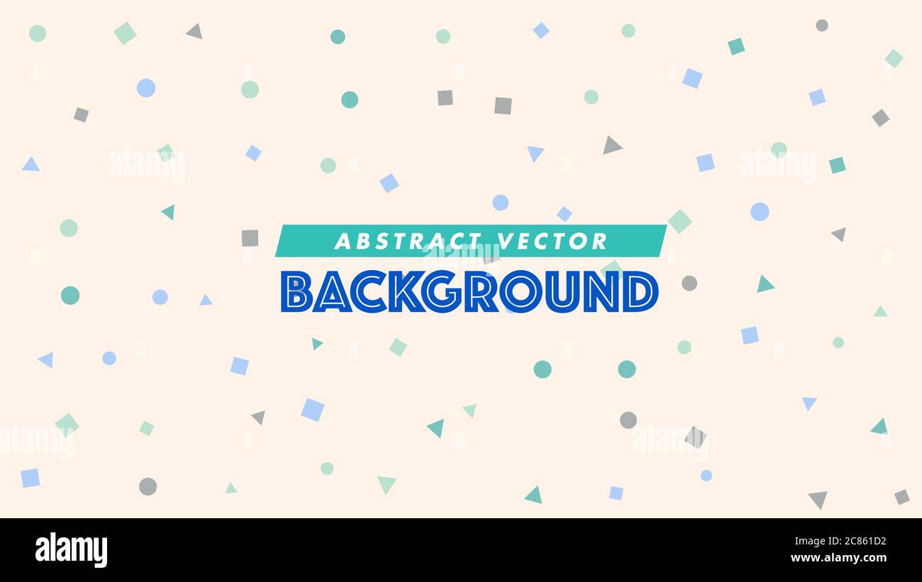 simple geometric shapes background for presentations Stock Vector Image ...