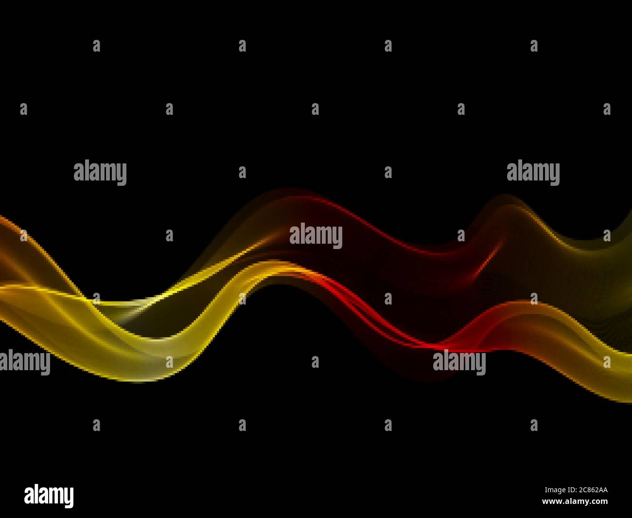 Abstract gold wave ,black background. Vector illustration Stock Vector ... Abstract gold wave ,black background. Vector illustration Stock Vector ...