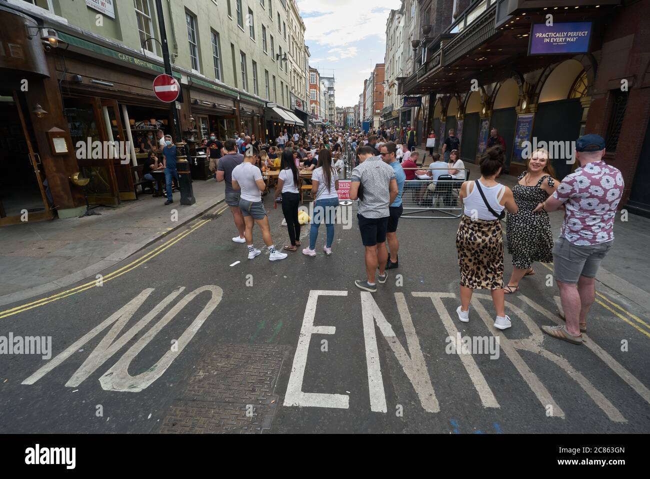 old compton street 2020 Stock Photo - Alamy