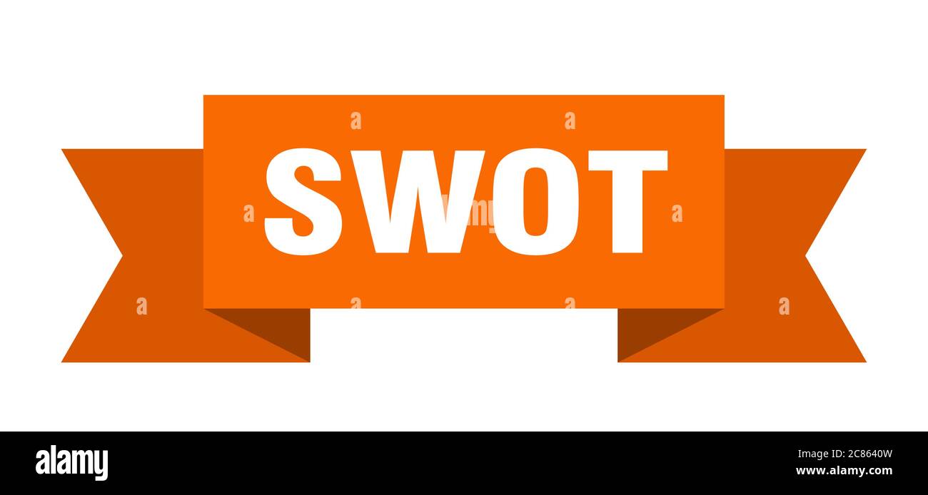 swot ribbon. swot paper band banner sign Stock Vector Image & Art - Alamy