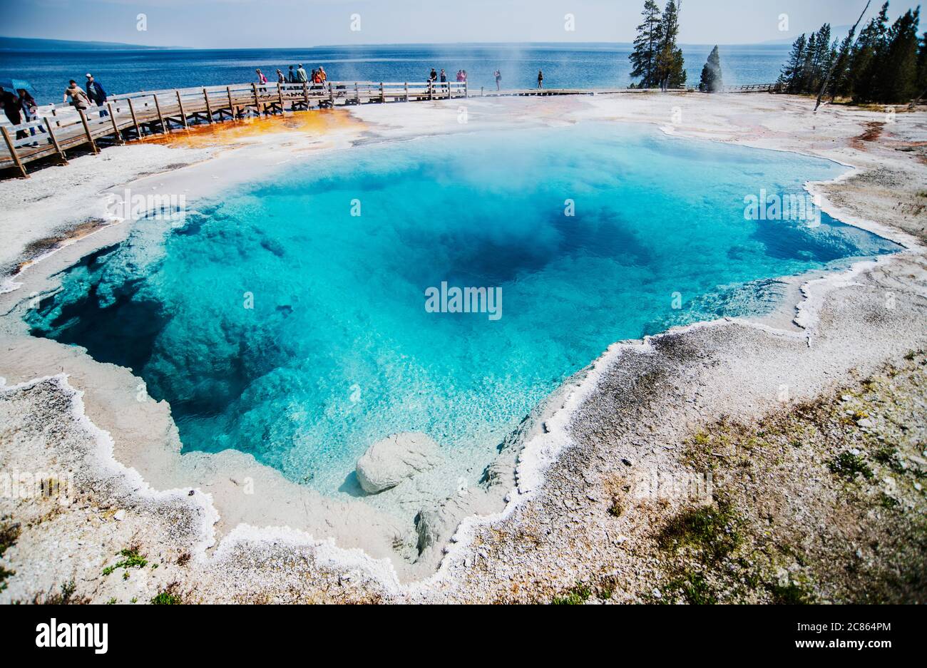 Hot geothermal pool hi-res stock photography and images - Alamy