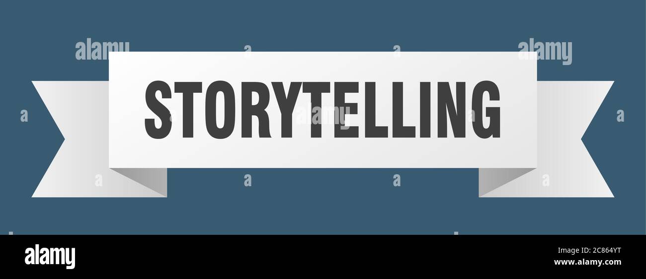 Storytelling ribbon isolated paper hi-res stock photography and images ...