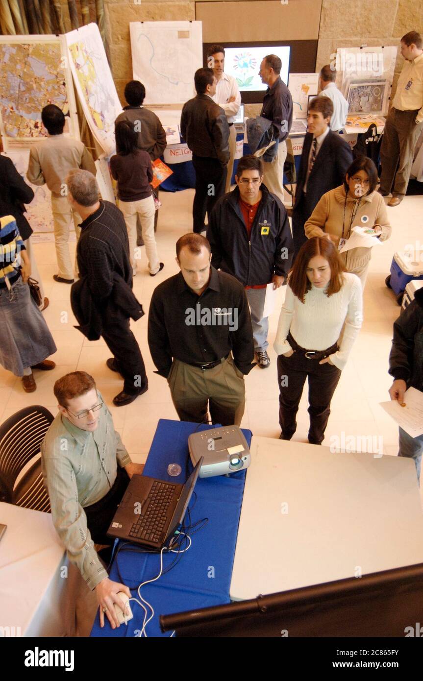 Austin, Texas USA, November, 2005: City of Austin-sponsored Graphic ...