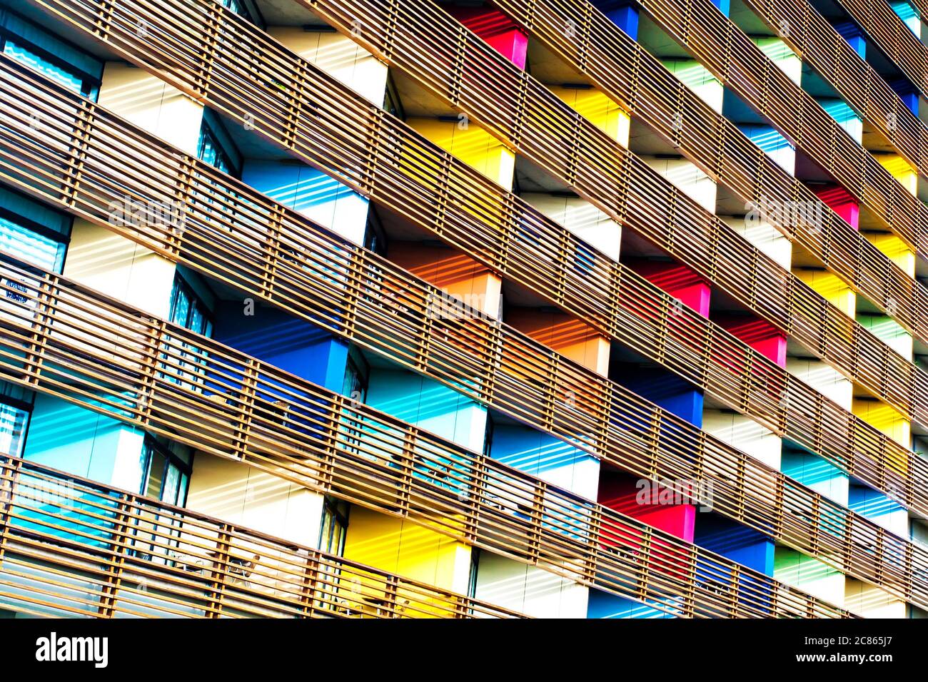 Colored building. Natural Pattern background Stock Photo - Alamy
