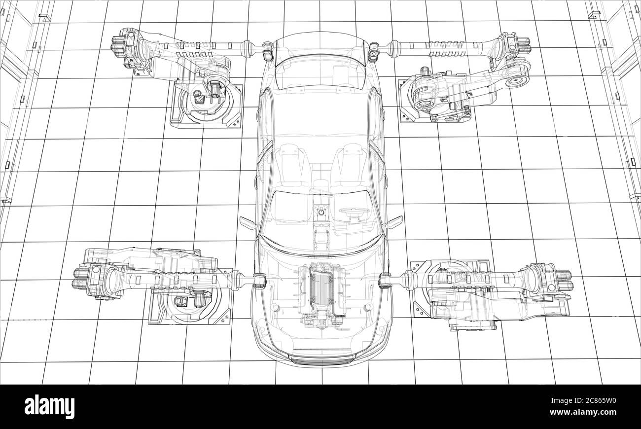Assembly of motor vehicle Stock Photo - Alamy