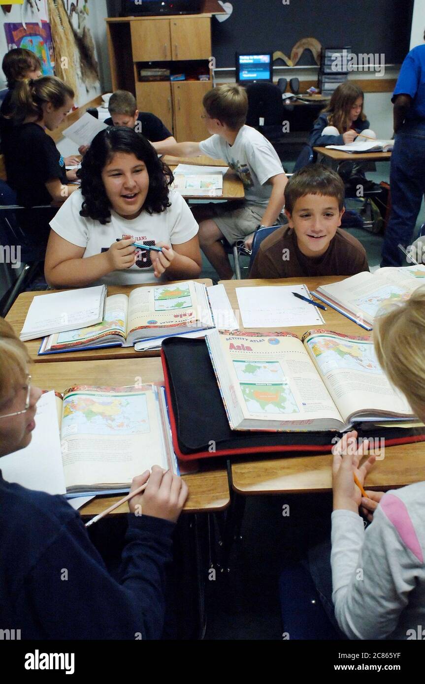 World cultures classroom hi-res stock photography and images - Alamy