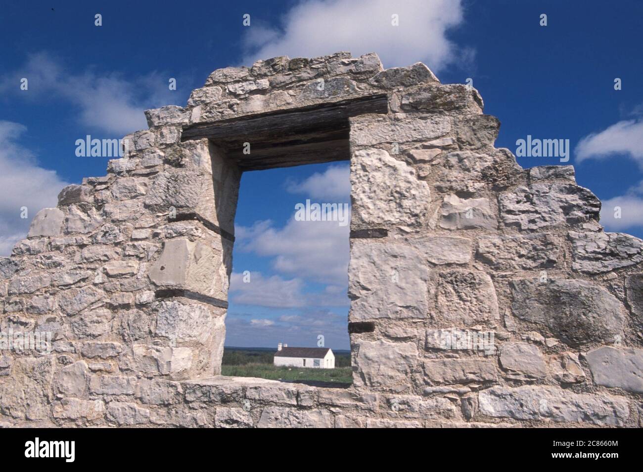 Menard County Texas USA, October 2005: Fort McKavett, long-abandoned ...