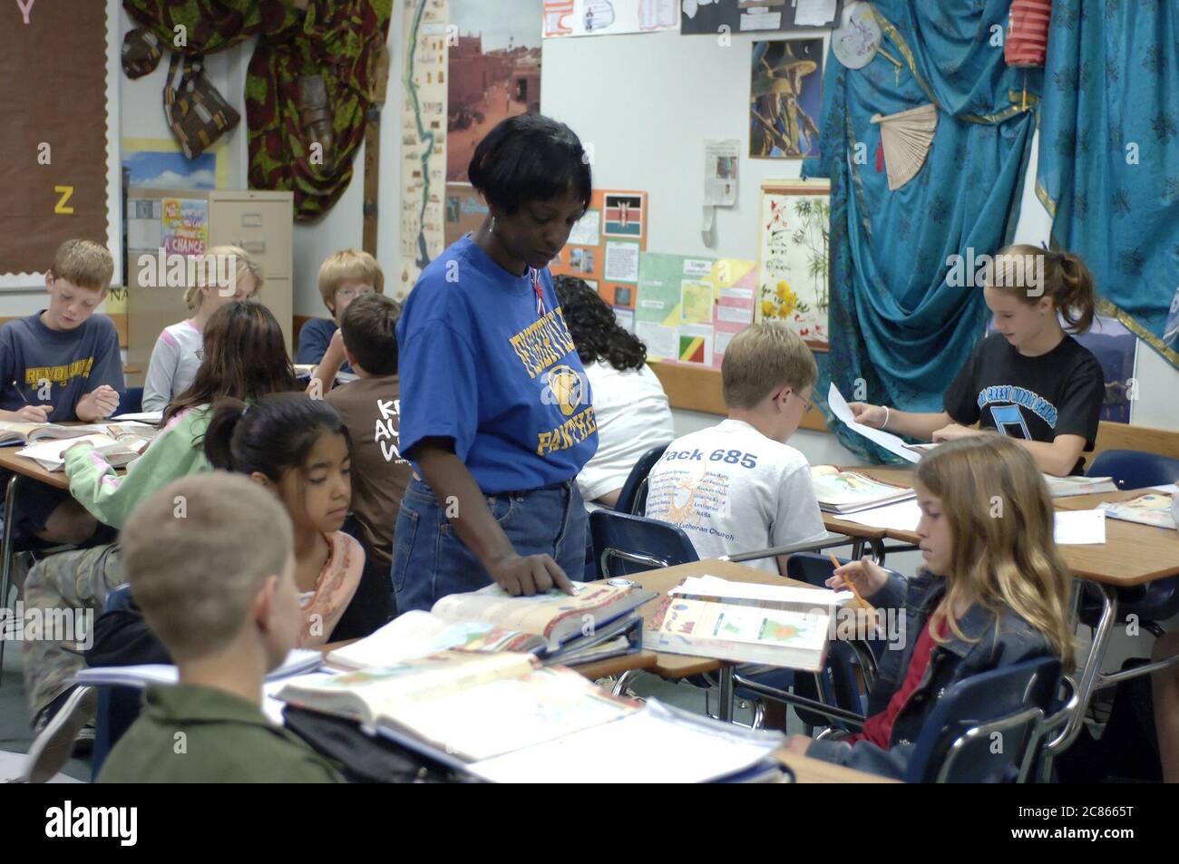 Classroom in suburban school hi-res stock photography and images - Alamy