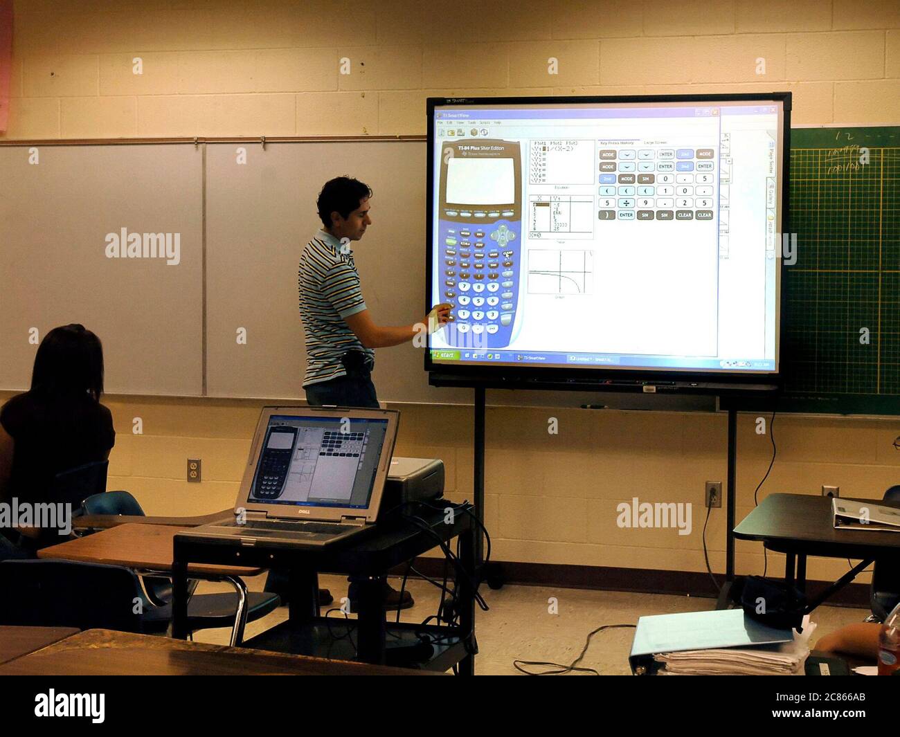 Education electronic whiteboard teacher hi-res stock photography and ...