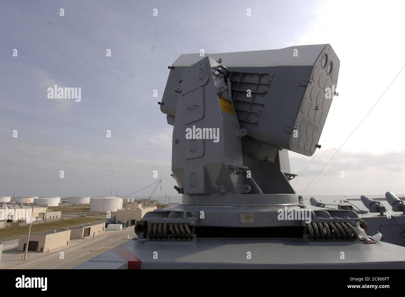 Rolling airframe missile ram launcher hi-res stock photography and ...