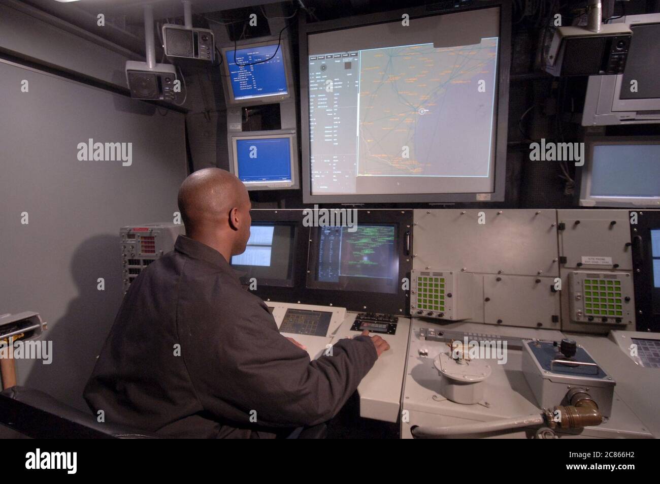 Combat information center hi-res stock photography and images - Alamy