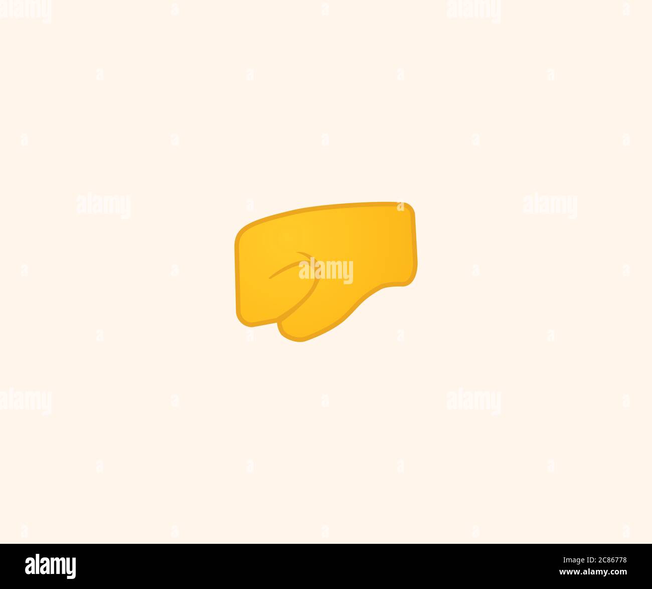 Fist emoji hi-res stock photography and images - Alamy