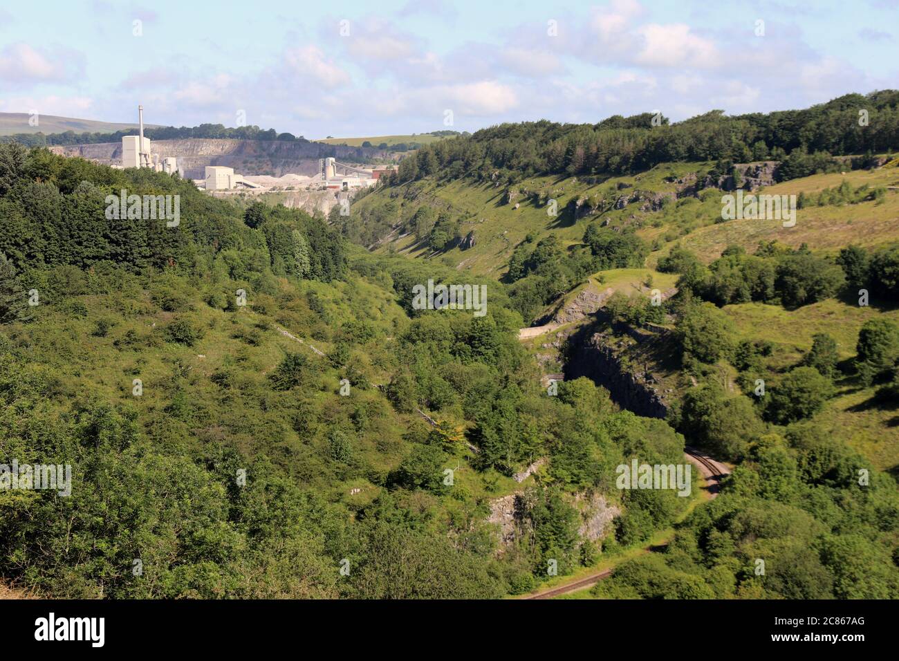 Limestone Quarry Peak District High Resolution Stock Photography and ...