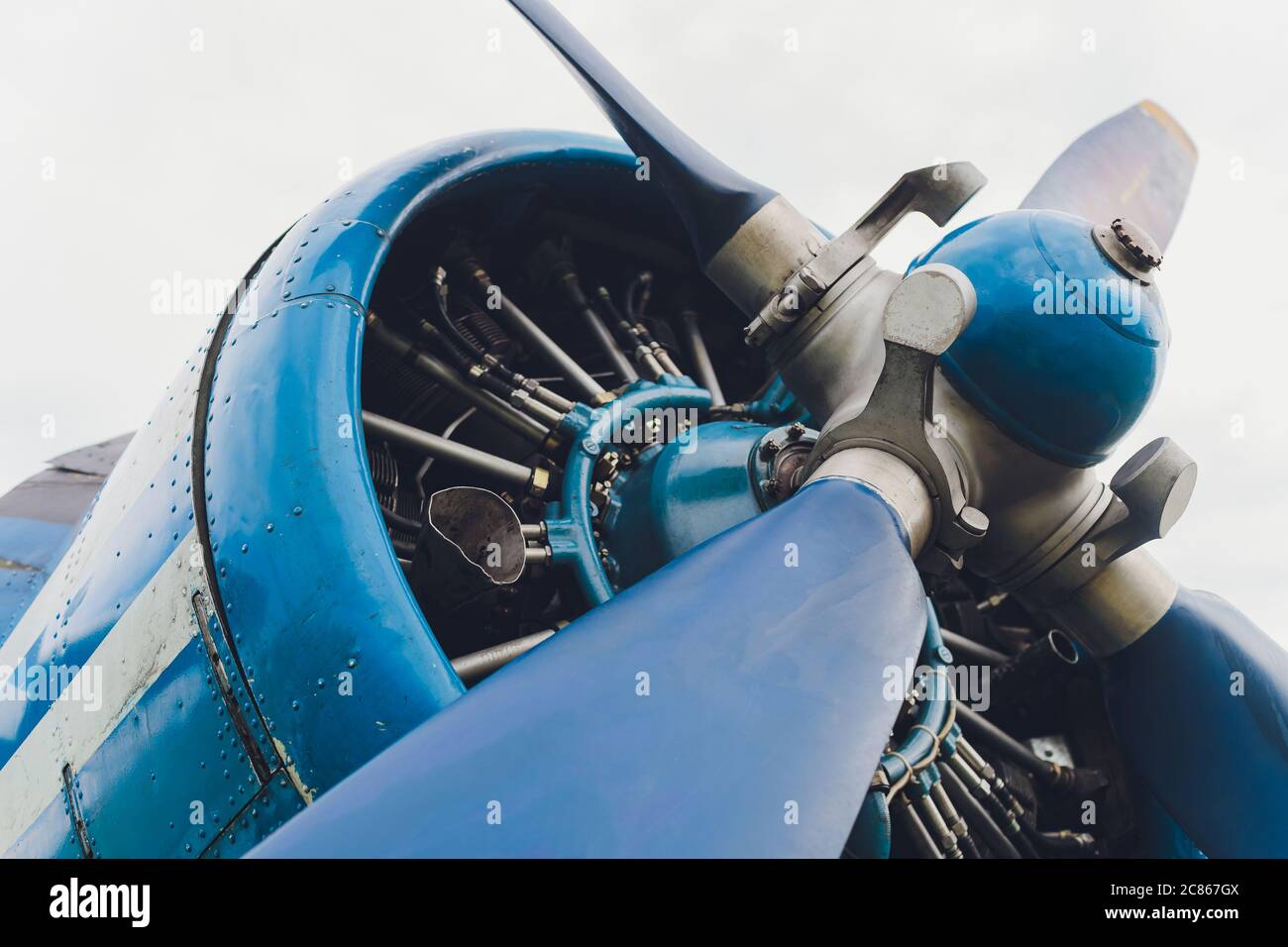 Airplane propeller airplane nose cone hi-res stock photography and ...