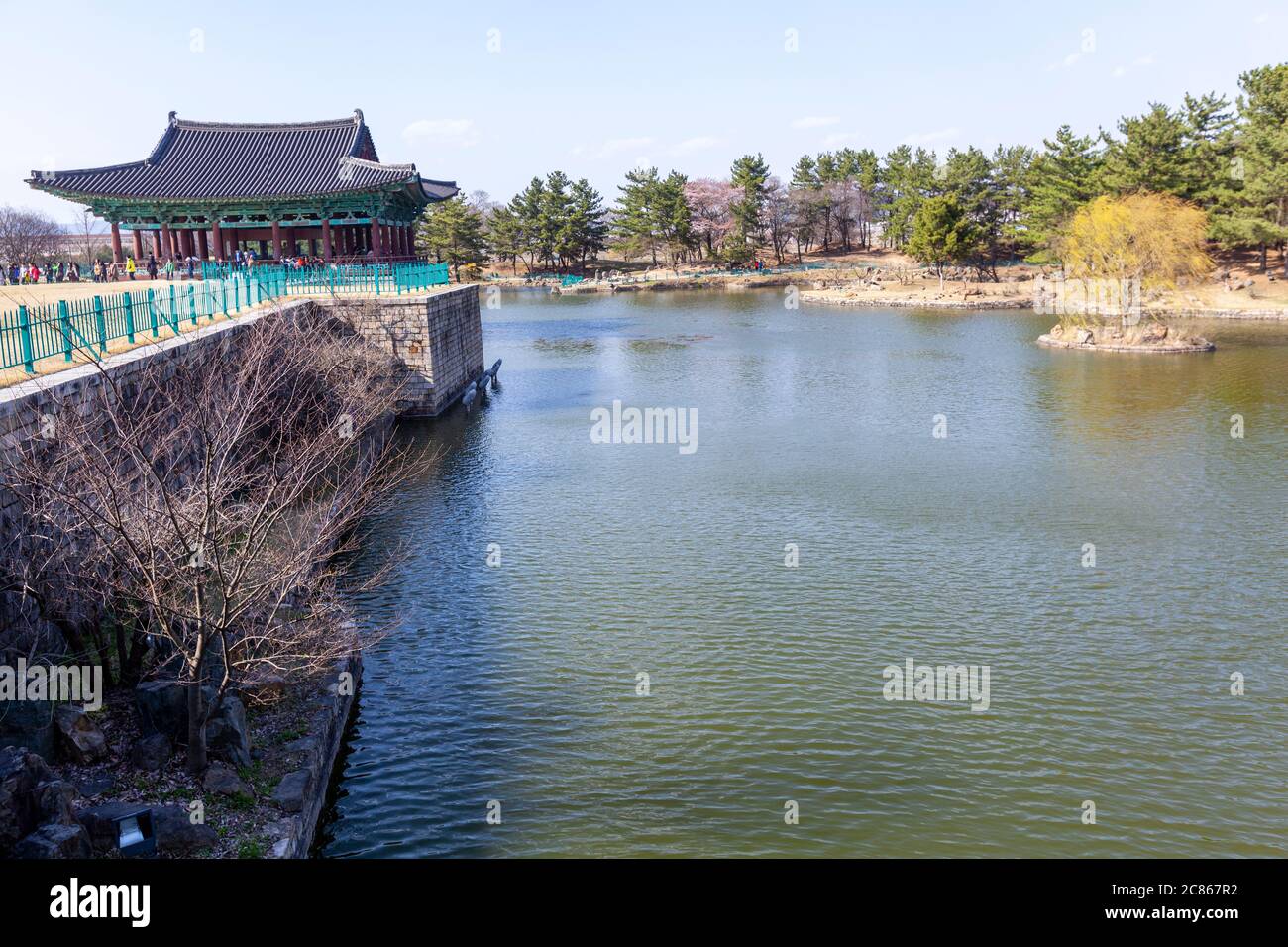 Donggung Palace and Wolji Pond, Gyeongju-si, Gyeongsangbuk-do, South ...