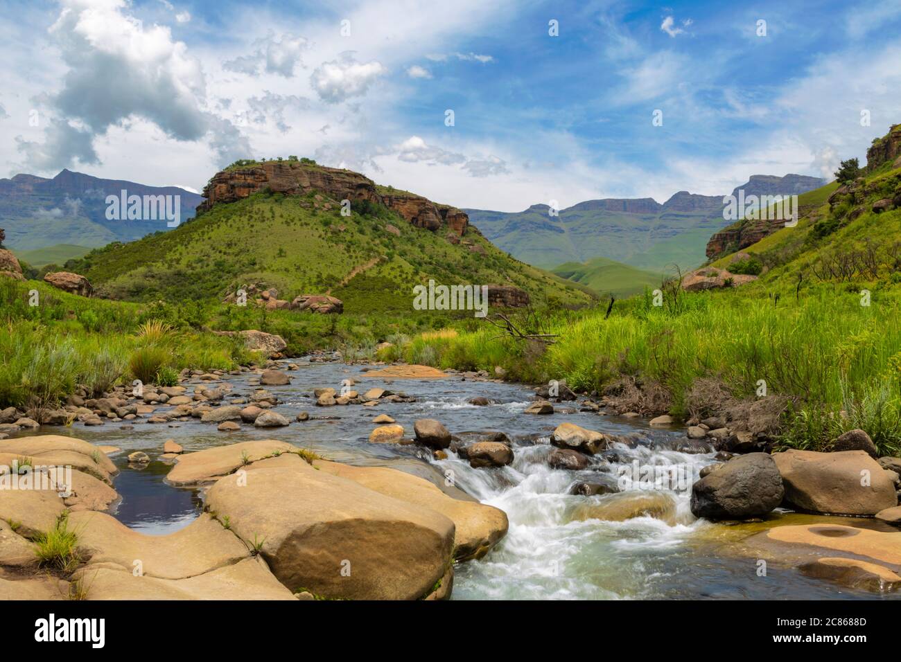 River water running over the rocks Stock Photo - Alamy